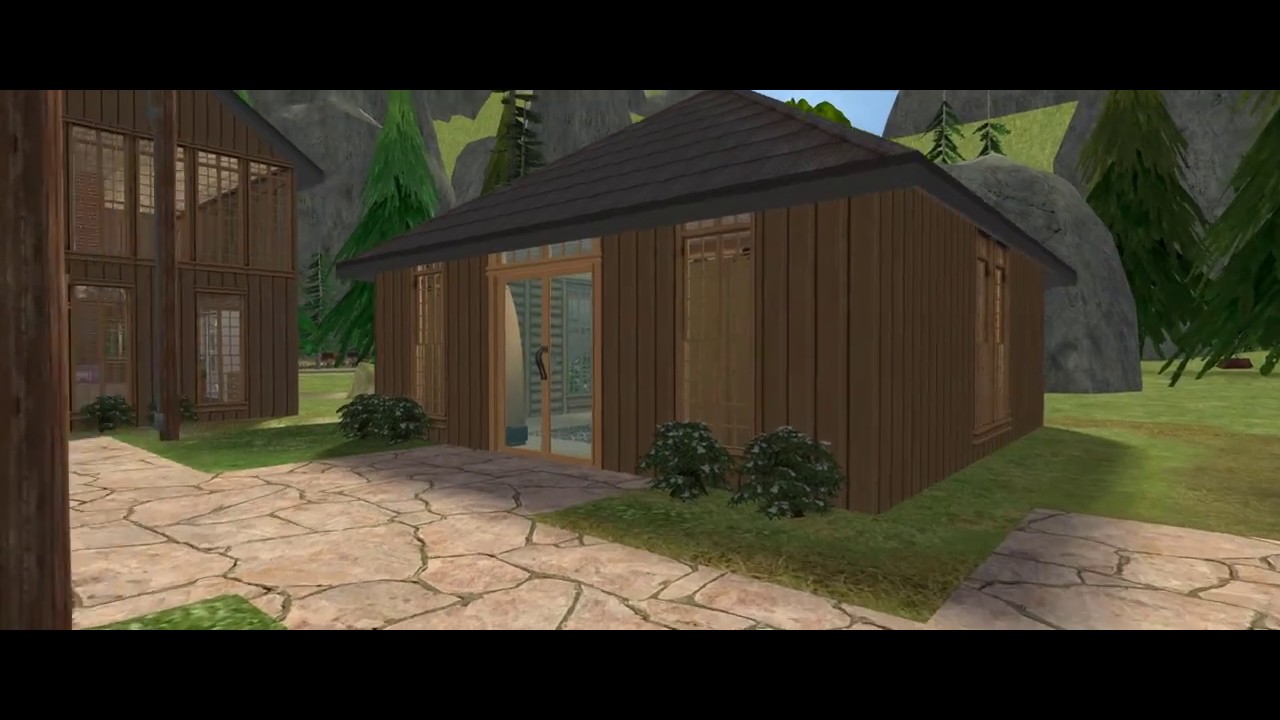 Sims 2 - Three Lakes - Three Lakes Market Makeover/Remodel - YouTube