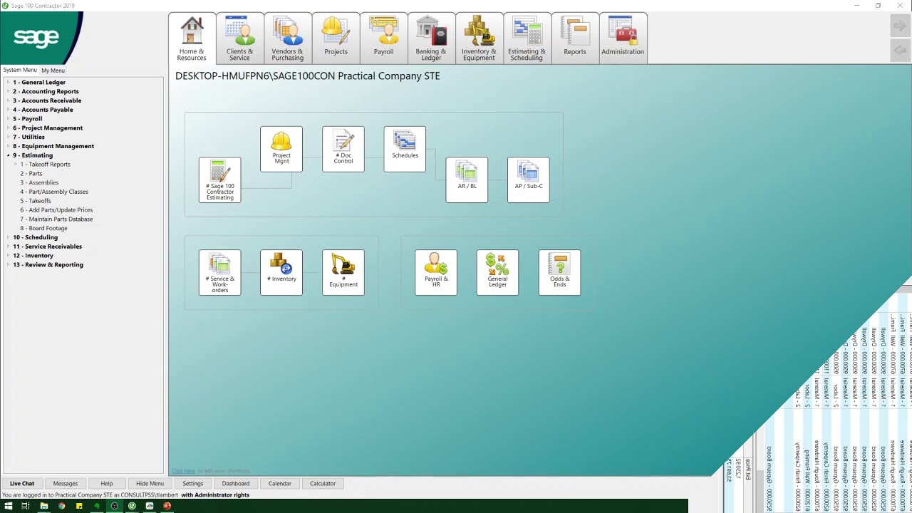 Sage 100 Contractor 2019 - YouTube