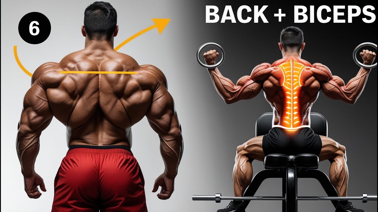 6 Killer Back & Biceps Workouts You Need to Try - YouTube