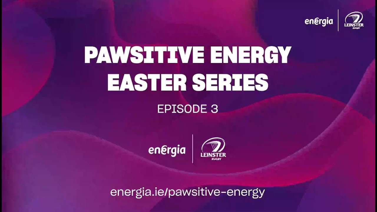 Pawsitive Energy Easter Series Ep. 3 | Energia & Leinster Rugby - YouTube