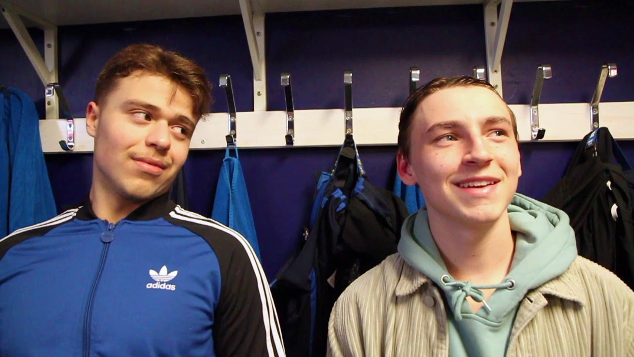 P17: Aksel Ayan och William Svensson efter derbysegern mot Häcken - YouTube