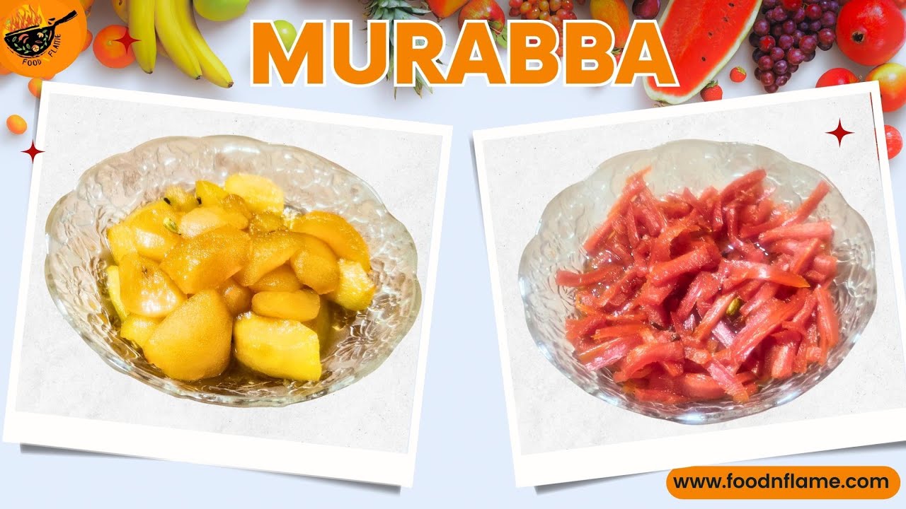 Homemade Murabba with Fresh Apples and Carrots by foodnflame - YouTube