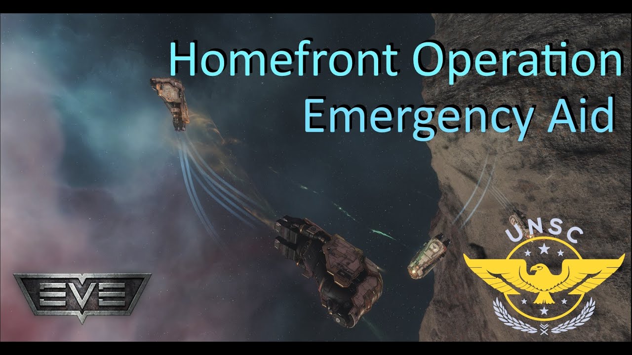 EVE Online : Homefront operation Emergency Aid - YouTube