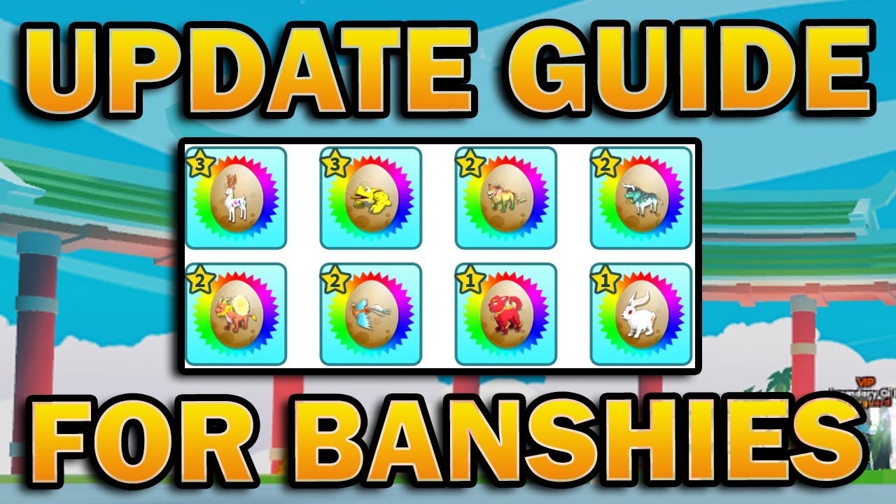 Updated pet Guide in Weapon Fighting Simulator How to rank up Banshies ...