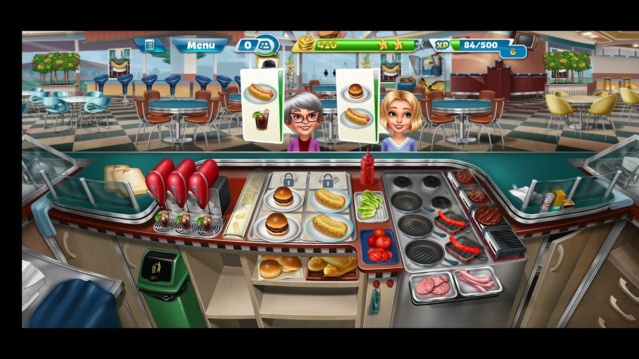 cooking fever new update gameplay android smartphone walkthrough all ...