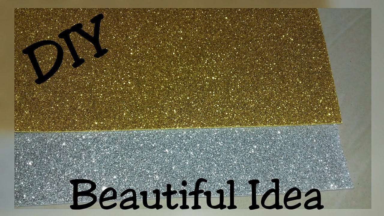 Christmas decoration/Christmas Ornaments/DIY Christmas/Glitter foam ...