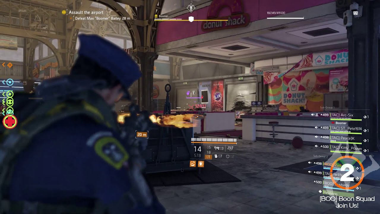 Division 2 Campaign - Operation Dark Hours Raid Stage 1 Boss Boomer ...