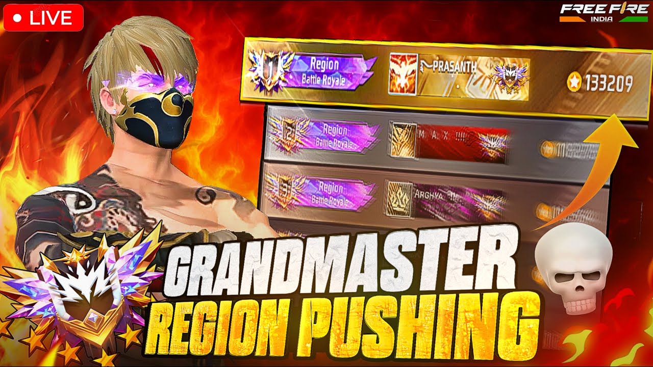 🔴 GRANDMASTER RANK PUSHING 🔥 FFK PRASANTH is on Live || Free fire live Tamil || #freefire # ...