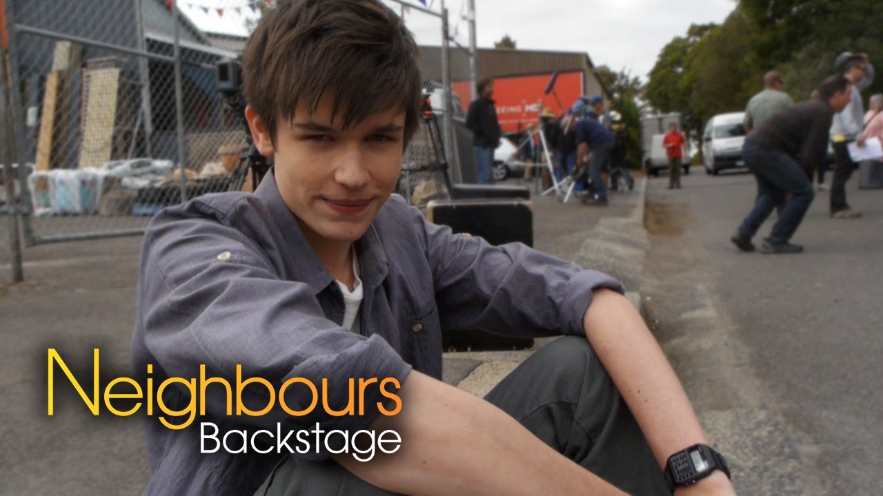 Neighbours Backstage - Calen Mackenzie (Bailey Turner) - Part 1 - YouTube