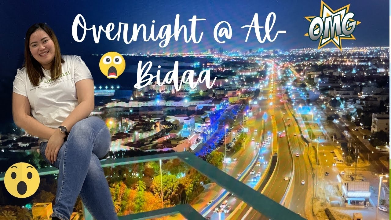 OVERNIGHT AT AL BIDAA SALMIYA APARTMENT - YouTube