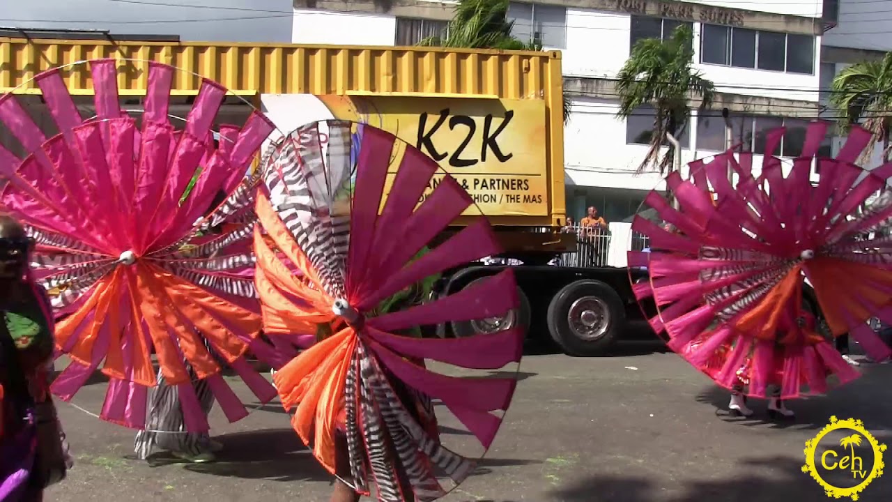 K2K Mas band on Carnival Tuesday 2020, Trinidad - YouTube