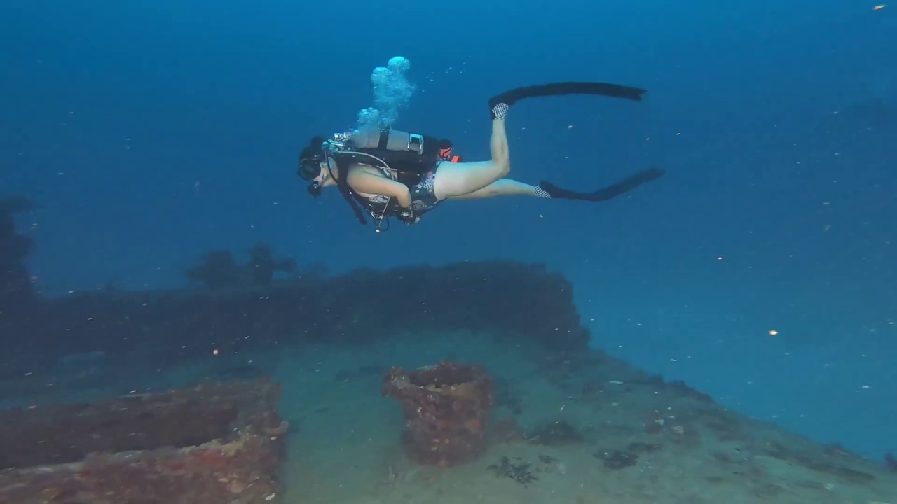 Diving the wreck Trek in Ft Lauderdale FL June 29, 2019 - YouTube