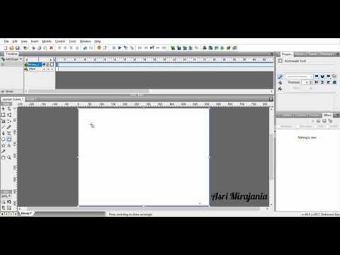 Tutorial membuat animasi sederhana menggunakan Swishmax 4 - YouTube