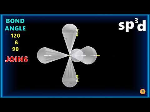 sp3d HYBRIDISATION with 3D Animation / Shape of PCl5 molecule/ Trigonal ...
