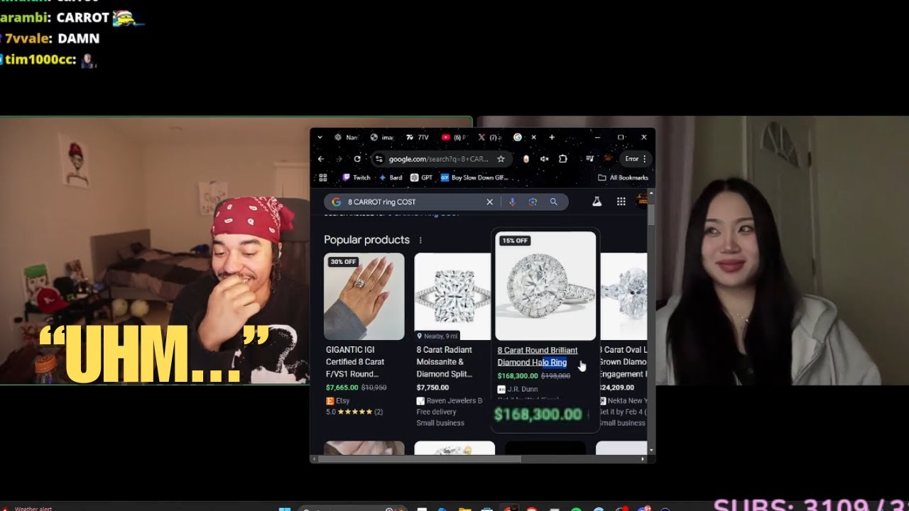 Arky got dat 8 carrot ring for sure 💀 🏻 - YouTube