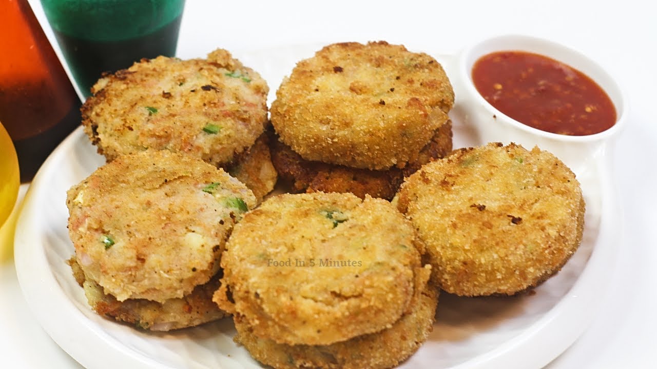 Chinese Potato Cutlets Recipe - Aloo k kabab | crispy or tasty kabab ka ...