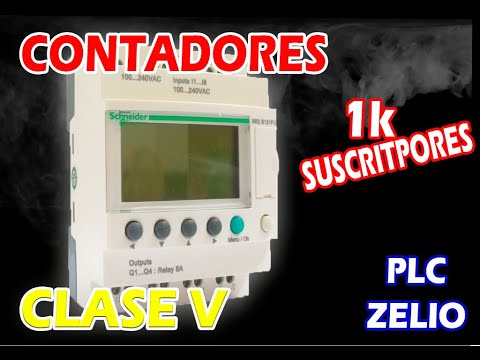 Aprende a contar con PLC Zelio Schneider - YouTube