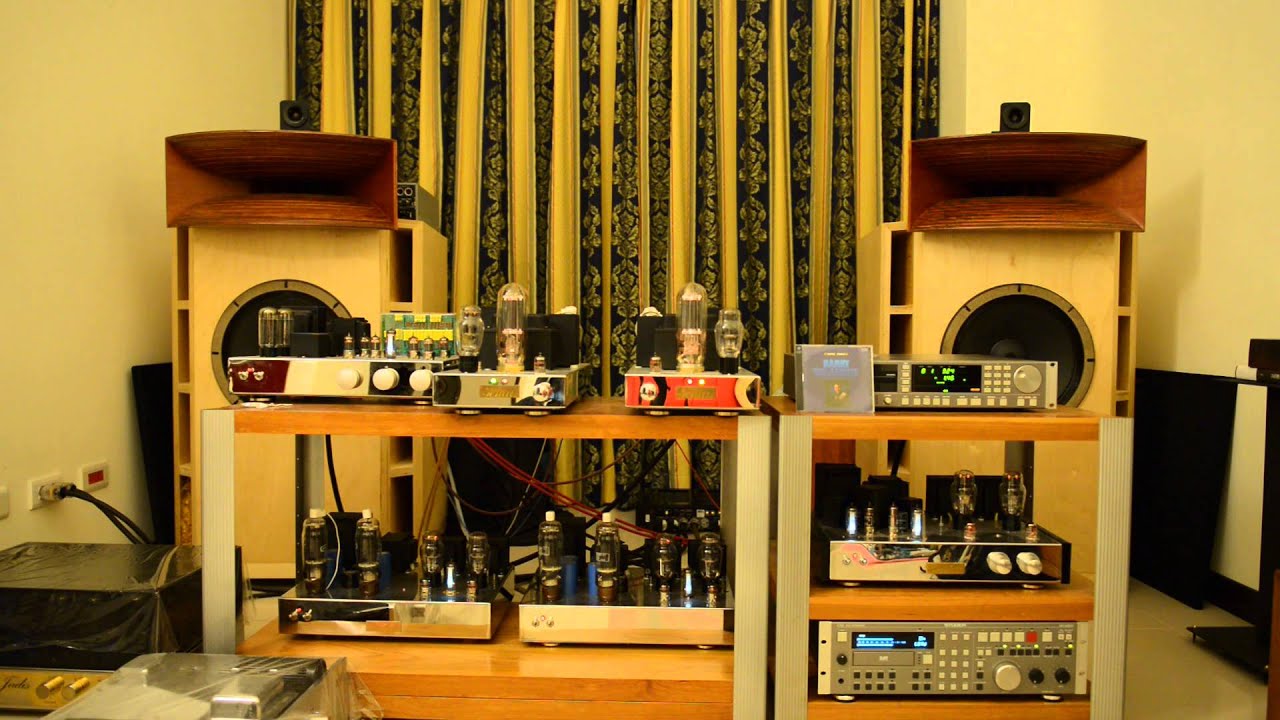 Altec A5 reproduction ONKEN 360L, Altec 515C, JBL 375 with TAD 4001 ...