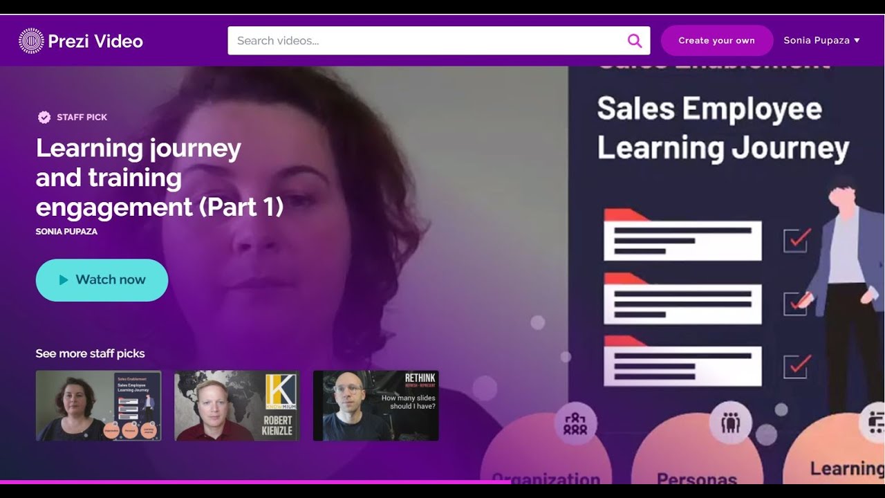 Sales Reps Learning Journey - YouTube