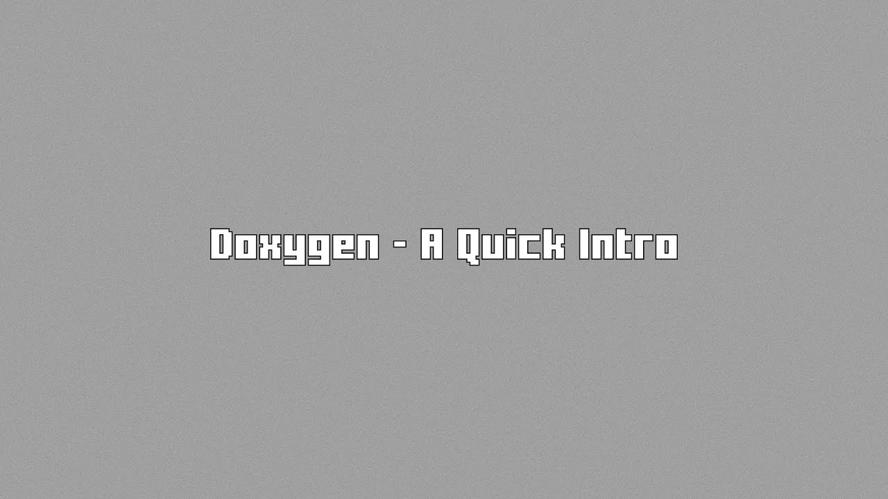 Doxygen Youtube