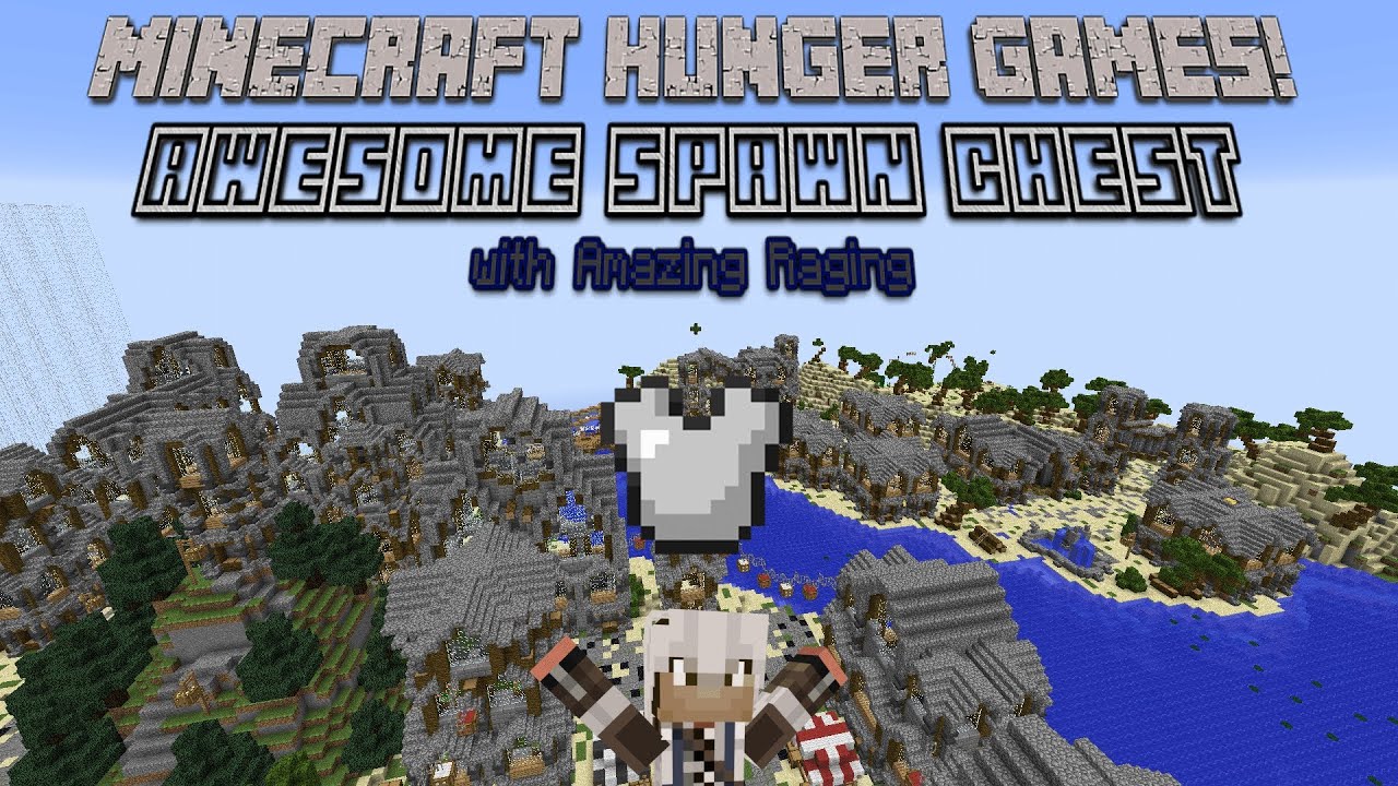 Minecraft Hunger Games! #5: DAT SPAWN CHEST - YouTube