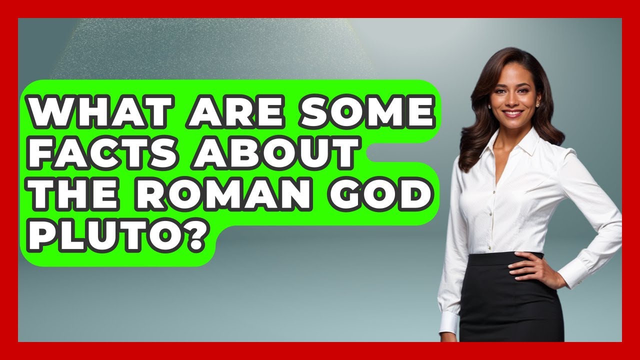 What Are Some Facts About The Roman God Pluto? - All About Rome - YouTube