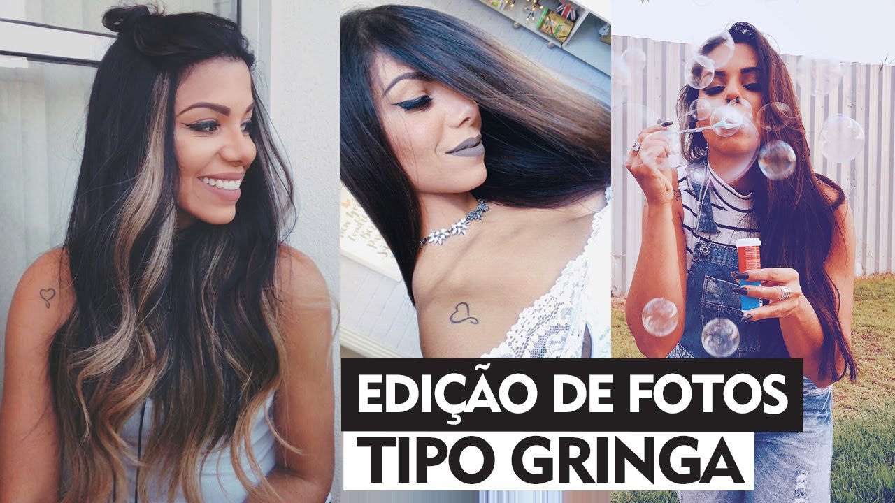 EDIÇÃO DE FOTOS TIPO GRINGA COM APPS - YouTube
