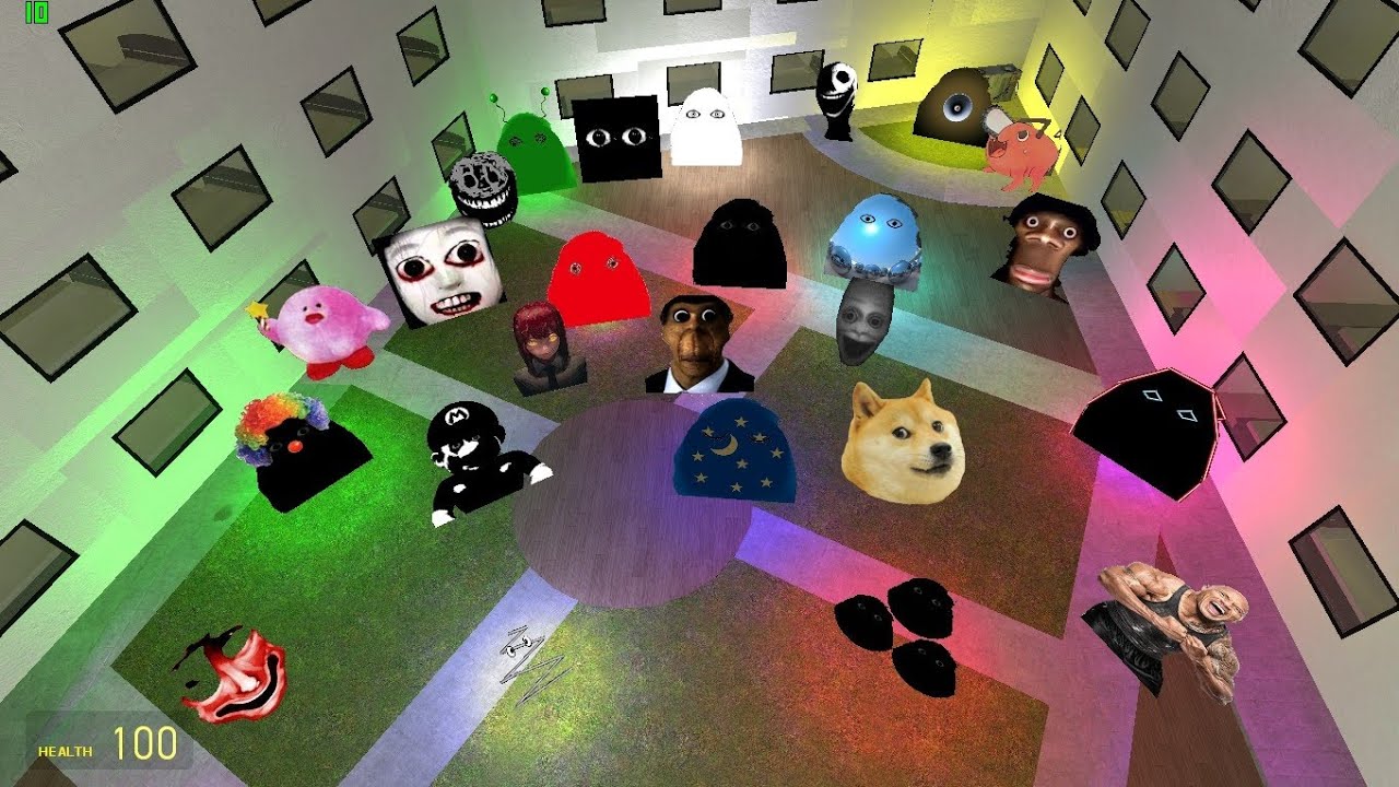 Angry MUNCI Family, The Rock, Trauma, Gilbert, Kirb, Maxima, Obunga P9 ...