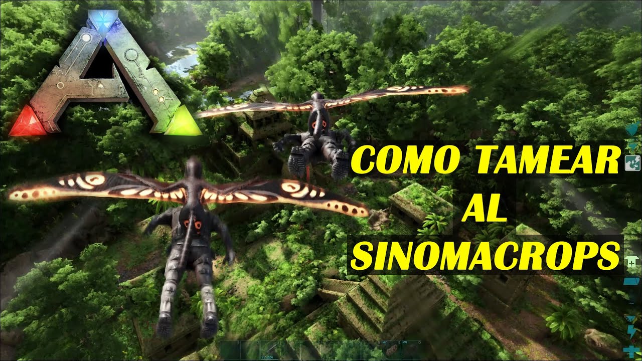 ARK Como Tamear al SINOMACROPS - YouTube