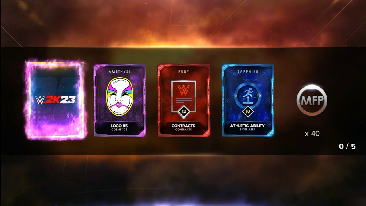 HUGE PACK OPENING (WWE 2K23 MY FACTION) - YouTube