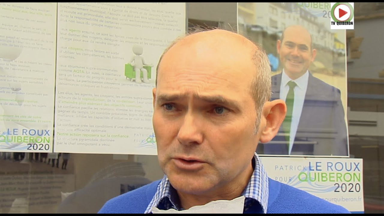 🏛️ Municipales 2020: Patrick Le Roux - TV Quiberon 24/7 - YouTube