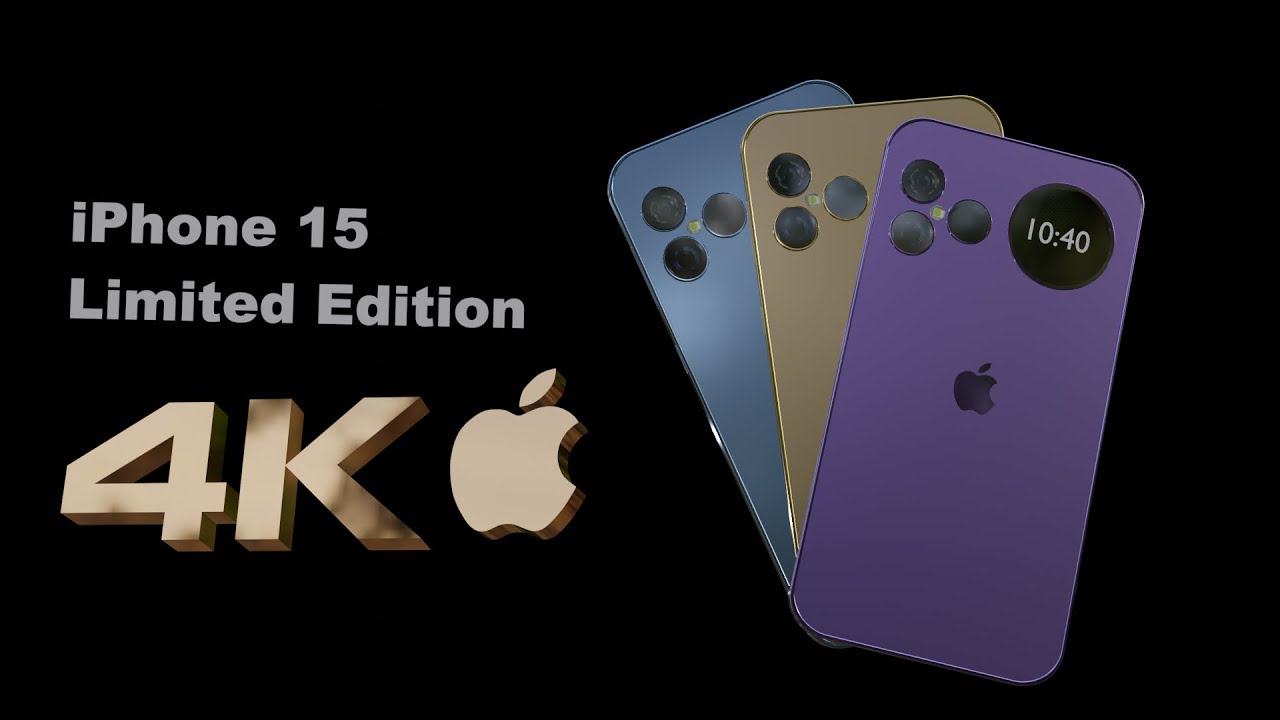 iPhone 15 Limited Edition Trailer | First Look | Intro | Concept - YouTube