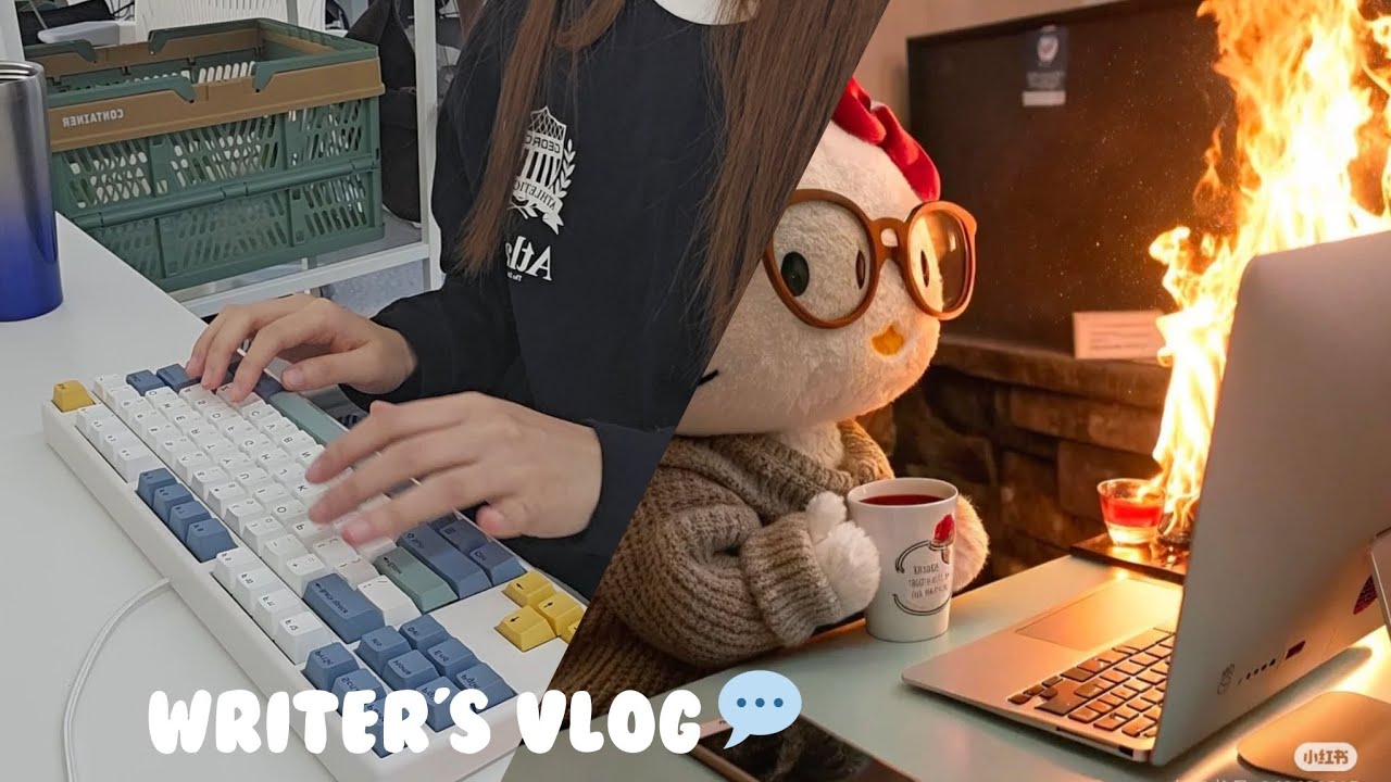 Vlog 웹소설 7년차 작가의 브이로그 I 유료 연재 준비 I 글 작업 I 웹소설 도전하기 I 이사 준비 I 공유오피스