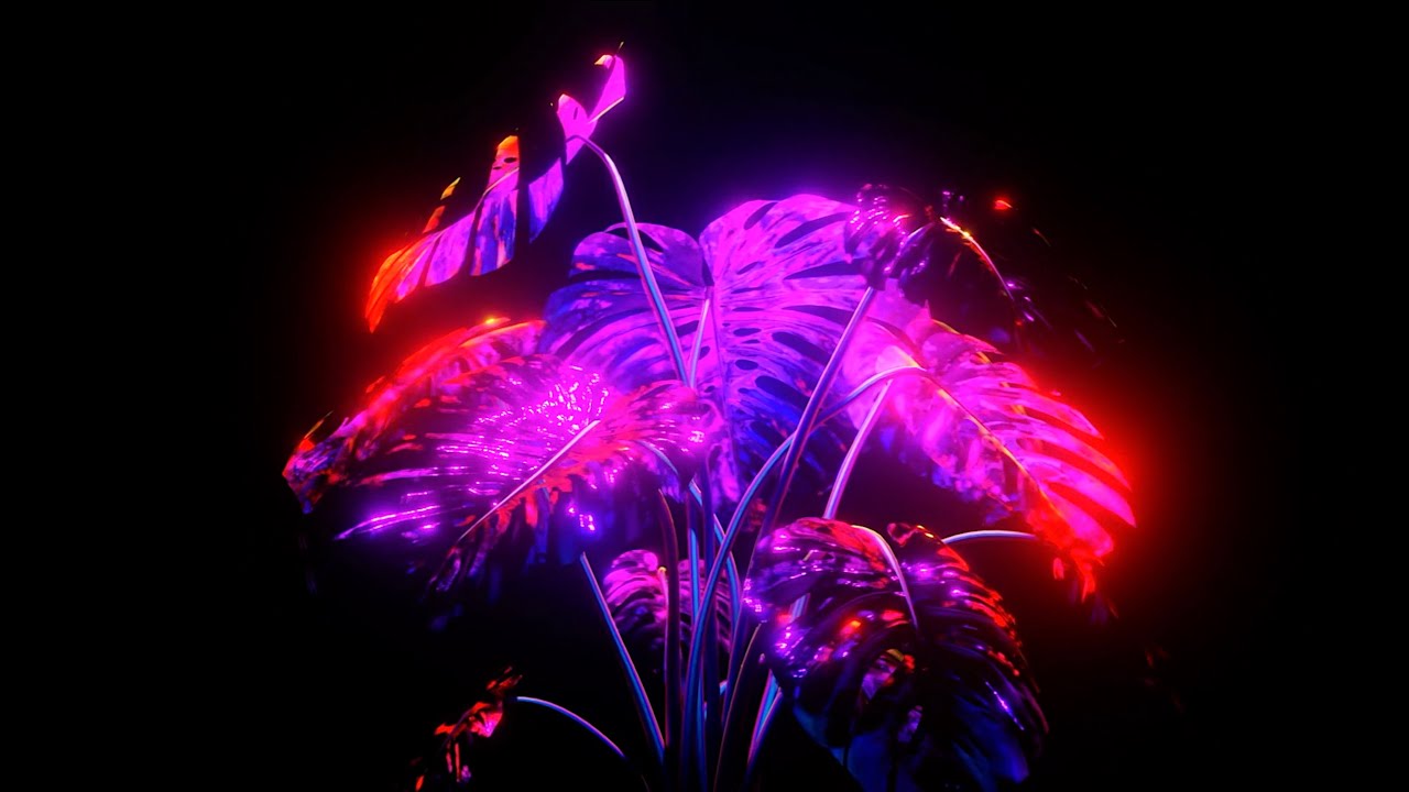 [3D ART] iridescent oasis: omega formation 🌿 [eternal jungle flora ...