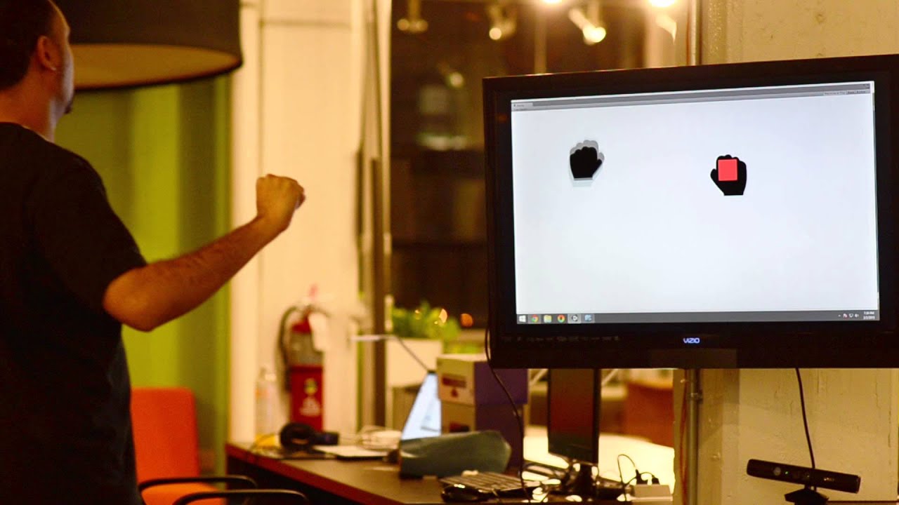 Working on bringing the Minority Report user interface into reality ...