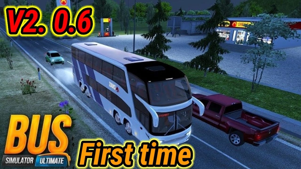 Bus simulator ultimate First time V2.0.6 - YouTube