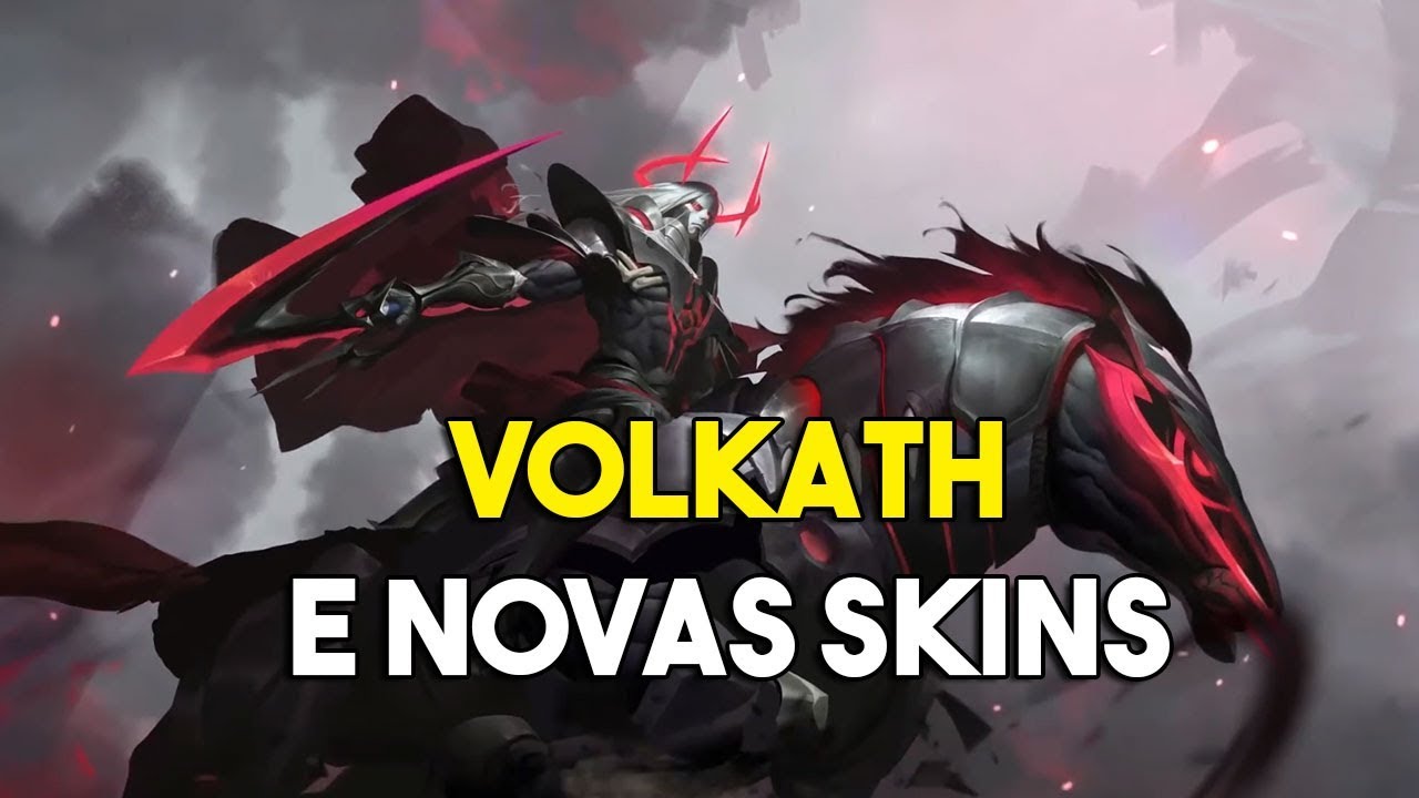 NOVO HERÓI VOLKATH E SKINS DE OUTUBRO - Arena of Valor - YouTube
