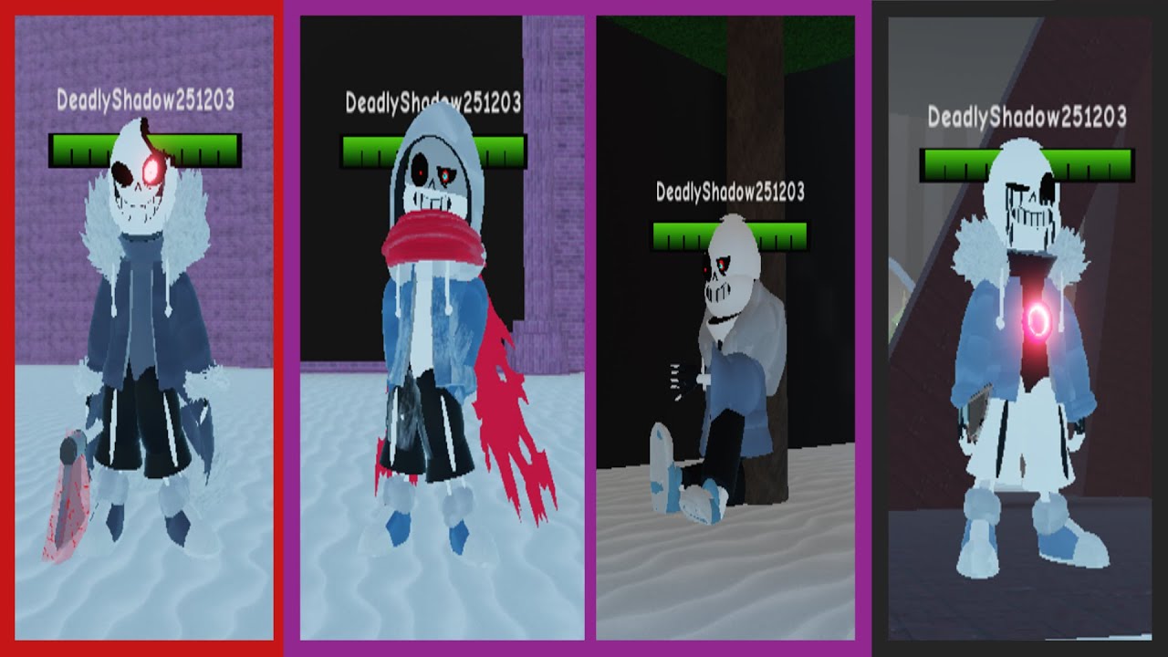 AU Characters [Part 2] [Undertale Ultimate Timeline] - YouTube