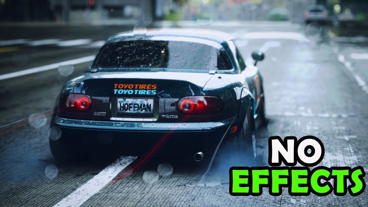NFS Unbound Without The Anime Effects - YouTube