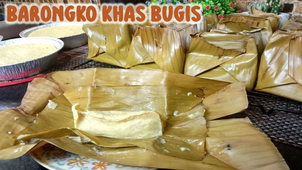 RESEP BARONGKO KHAS BUGIS MAKASSAR #barongko #idejualan #tikhafamily # ...