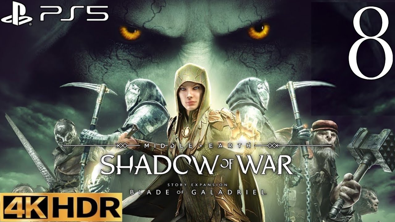 (PS5) Middle-earth: Shadow of War DLC Flint & Tinder 4K 60FPS HDR ...