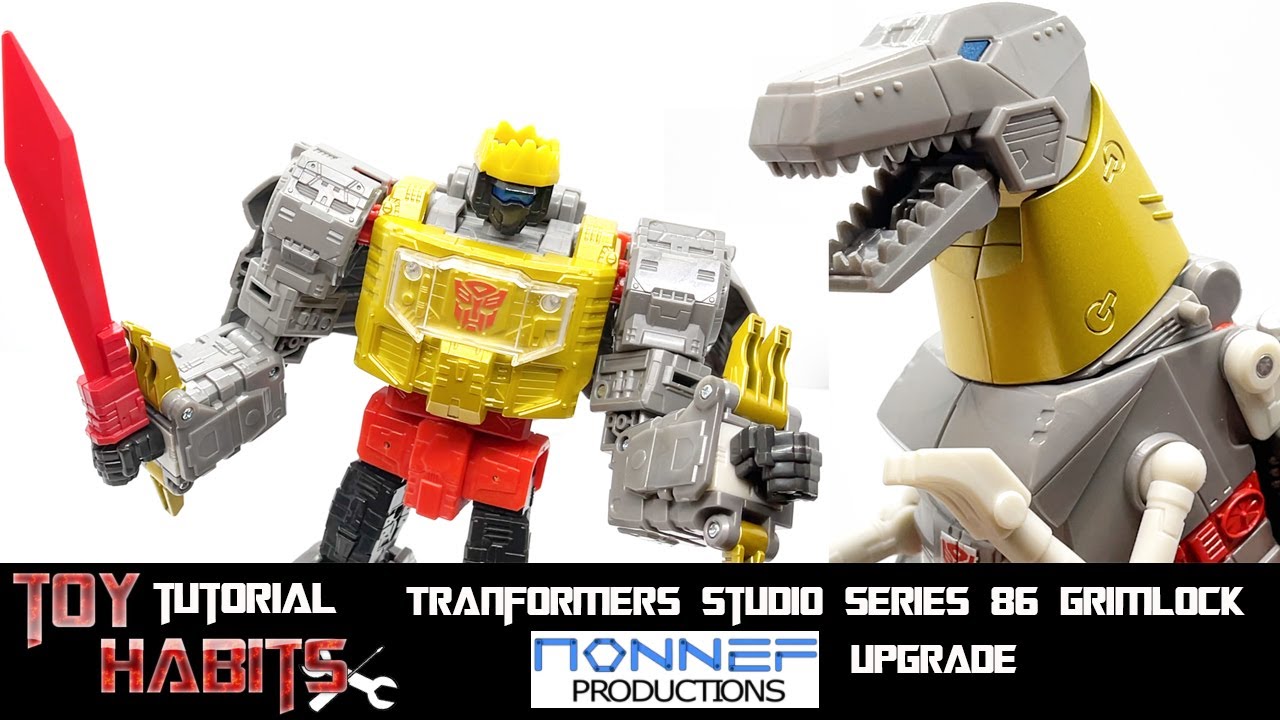 Transformers Studio Series 86 Grimlock Upgrade Kit Nonnef Productions ...