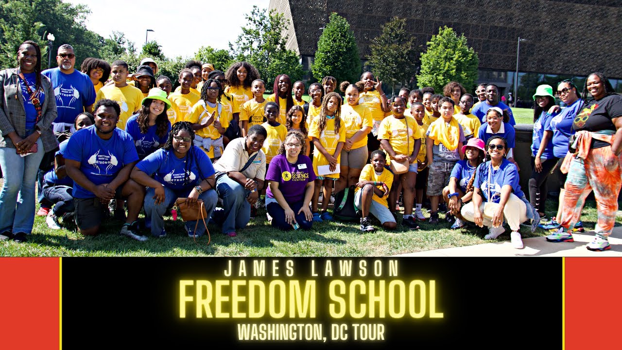 JAMES LAWSON FREEDOM SCHOOL | WASHINGTON, DC TOUR | Mini Documentary ...