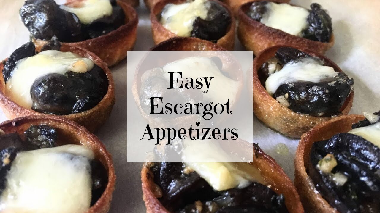 Easy Escargot Appetizers - YouTube
