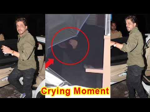 Crying Moment for Shahrukh Khan Hiding him Self from Media After ...