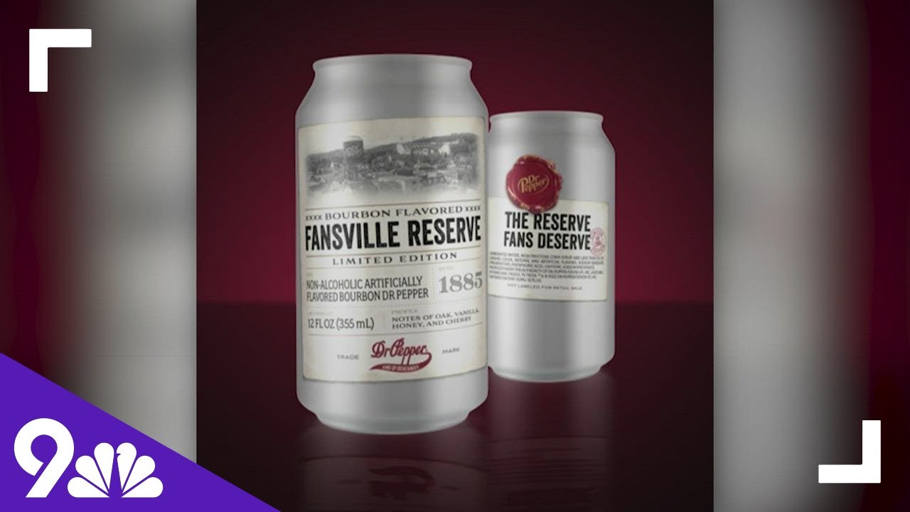 Dr. Pepper has a new non-alcoholic bourbon flavor! - YouTube