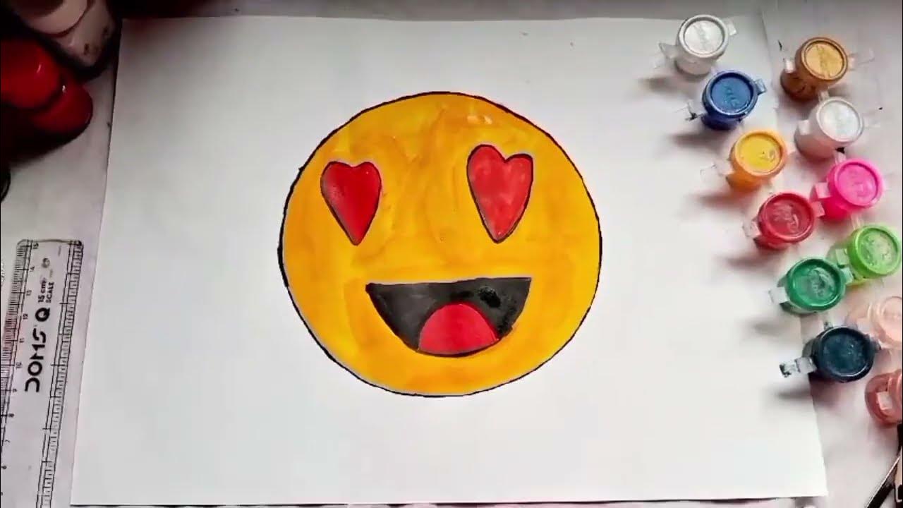 How To Draw a emoji Drawing Easy #Drawing #Viral - YouTube