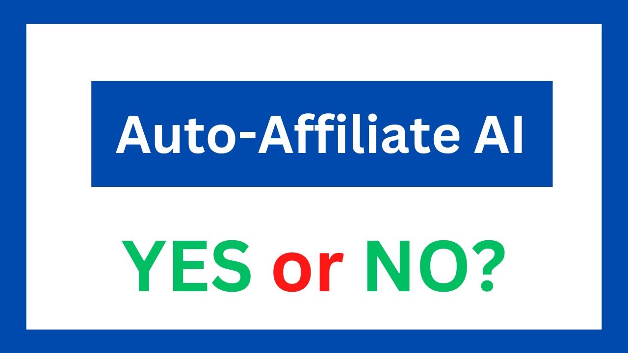 Auto Affiliate AI Review - Make Passive Income With Affiliate Marketing ...