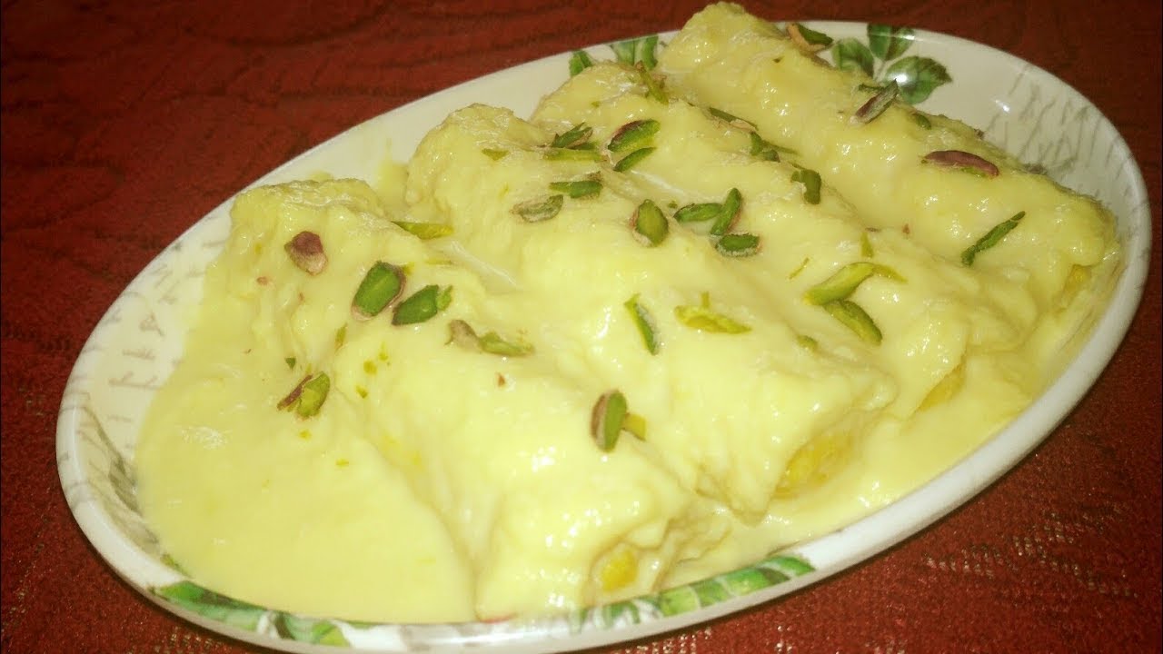 Malai Rolls recipe - YouTube