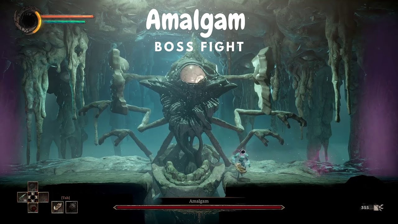 Amalgam Boss Fight - Weeper Achievement | Grime - YouTube